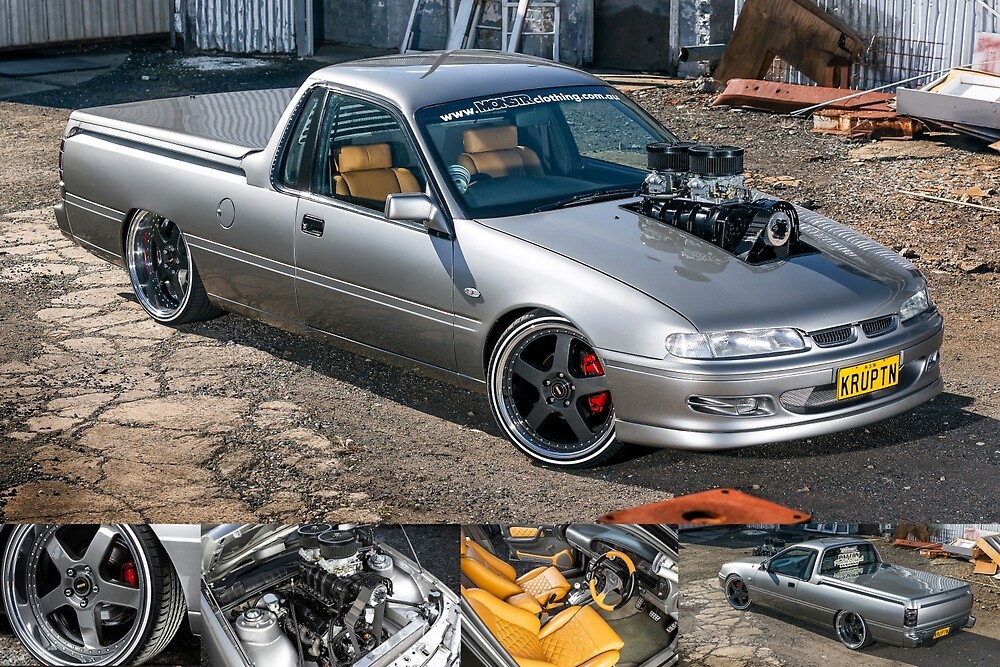 "Clint Stevens' Blown Holden Commodore Ute" by HoskingInd | Redbubble