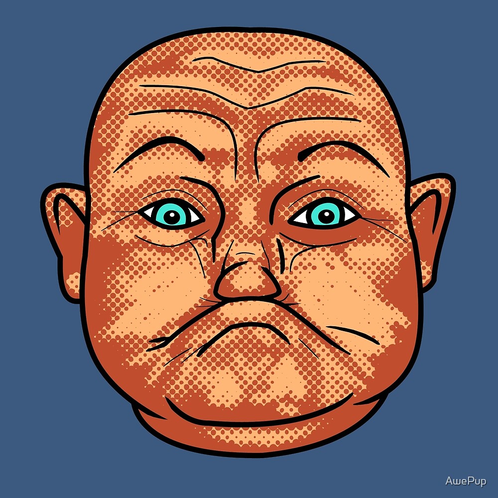 "Ugly Gurn Face" by AwePup | Redbubble