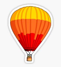 Hot Air Balloon Stickers | Redbubble