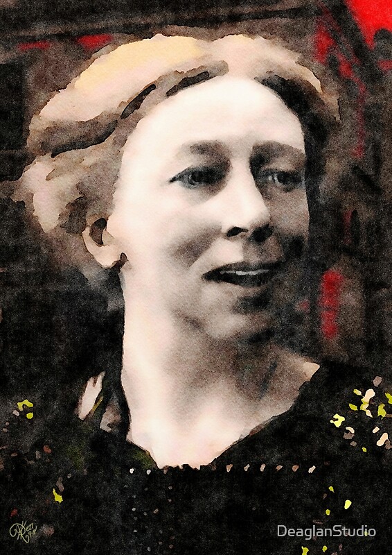 "Isabella Augusta, Lady Gregory" by DeaglanStudio | Redbubble
