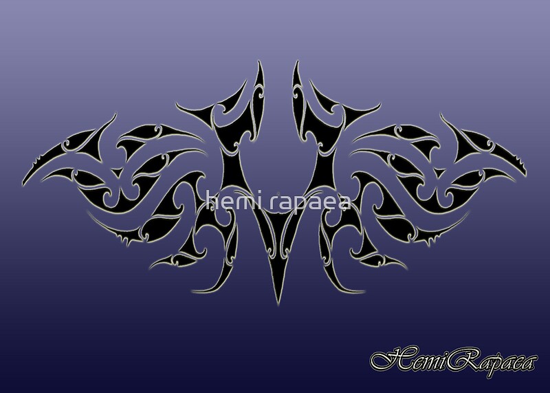 "Maori back tattoo" by Hemi Rapaea | Redbubble