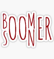 Boomer Sooner: Stickers | Redbubble