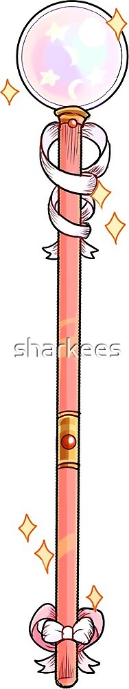 "Magical Girl Staff" by sharkees | Redbubble
