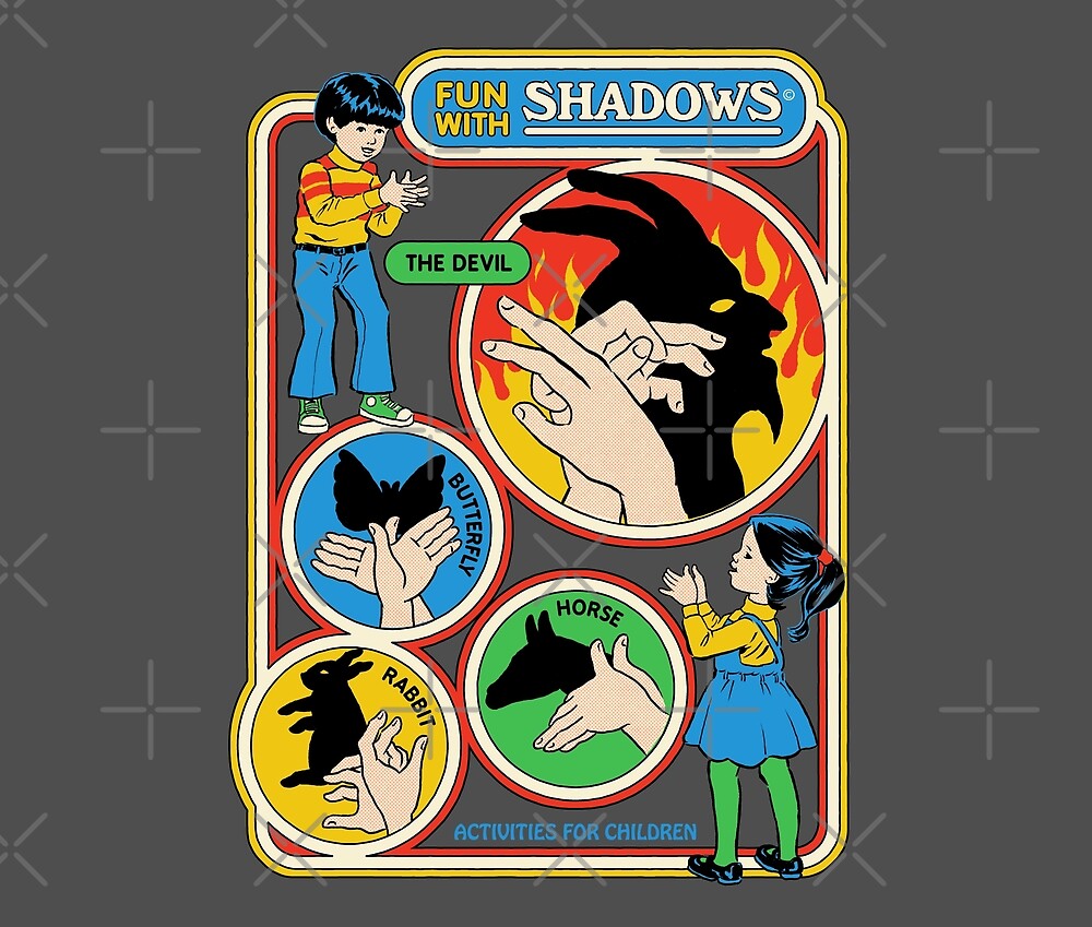 "Fun With Shadows" by Steven Rhodes | Redbubble