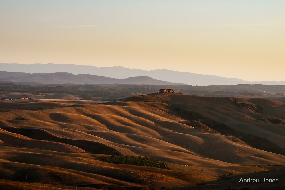 "Val d'Asso, Siena, Tuscany, Italy" by Andrew Jones | Redbubble