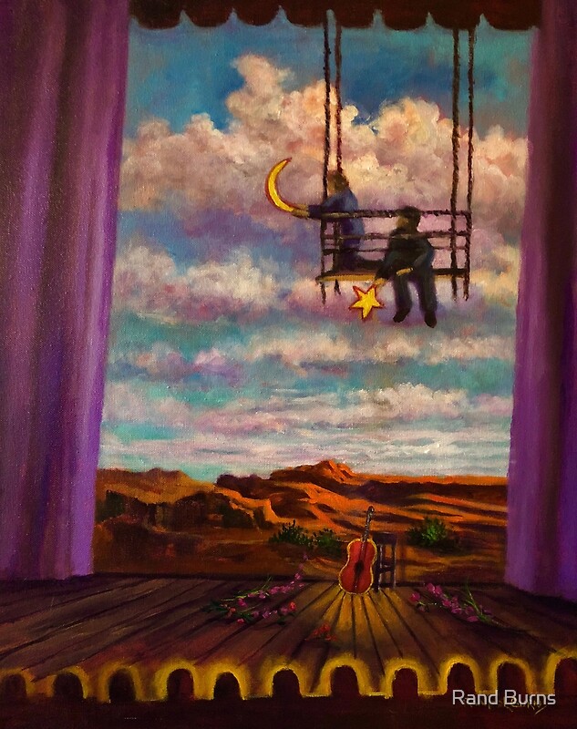 "Starry Day" by Rand Burns | Redbubble