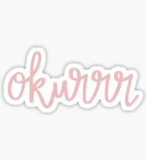 K Stickers | Redbubble