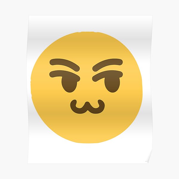 Cat Face Meme Posters | Redbubble