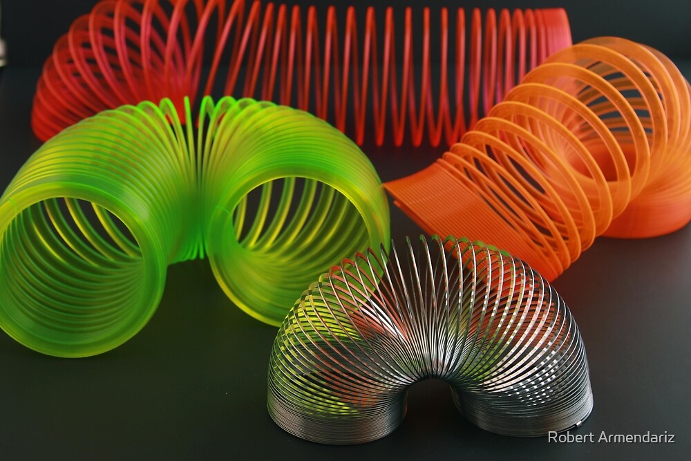 "Slinkies" by Robert Armendariz | Redbubble