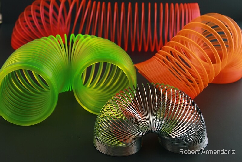 "Slinkies" by Robert Armendariz | Redbubble