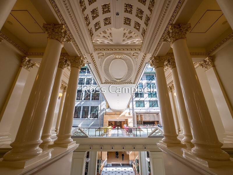 "Interior of GPO Building, Martin Place, Sydney" by Ross Campbell ...