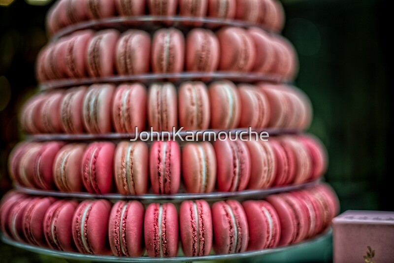 "Pink Macaroons" by JohnKarmouche | Redbubble