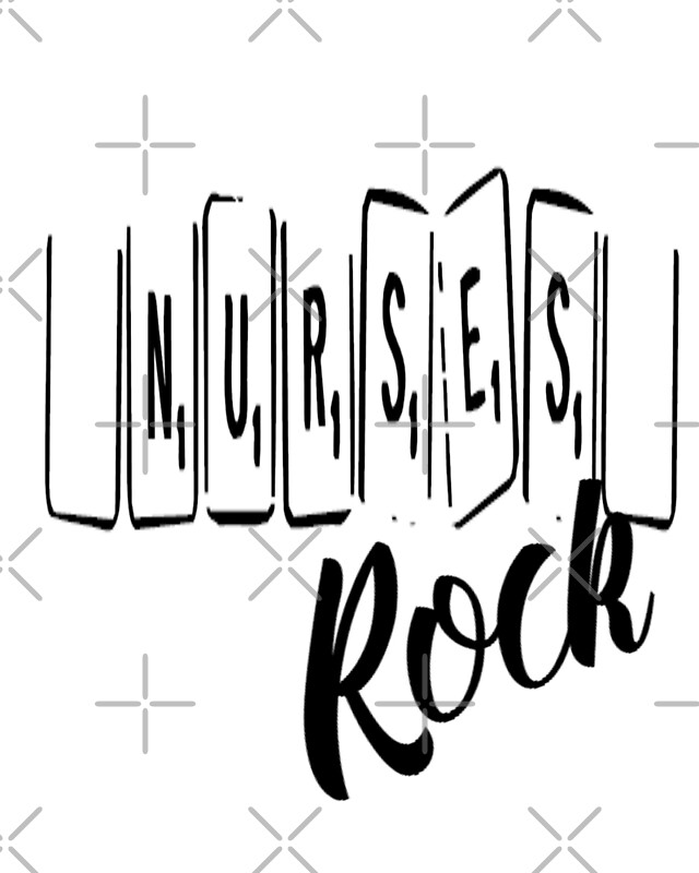 "Nurses Rock" by gigipl7 | Redbubble