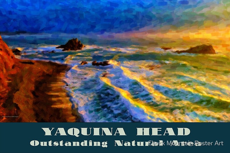 "Yaquina Head Outstanding Natural Area" by Charles Mountain | Redbubble