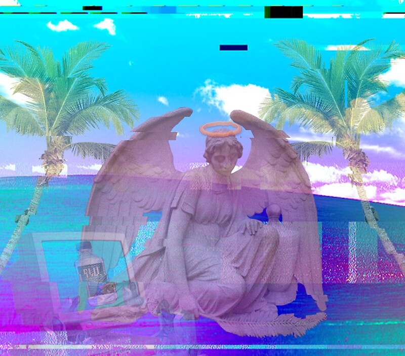 "Corrupted Angel - Vaporwave" by Shib00yah | Redbubble