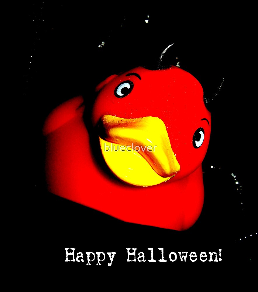 "Devil Duck" by blueclover | Redbubble