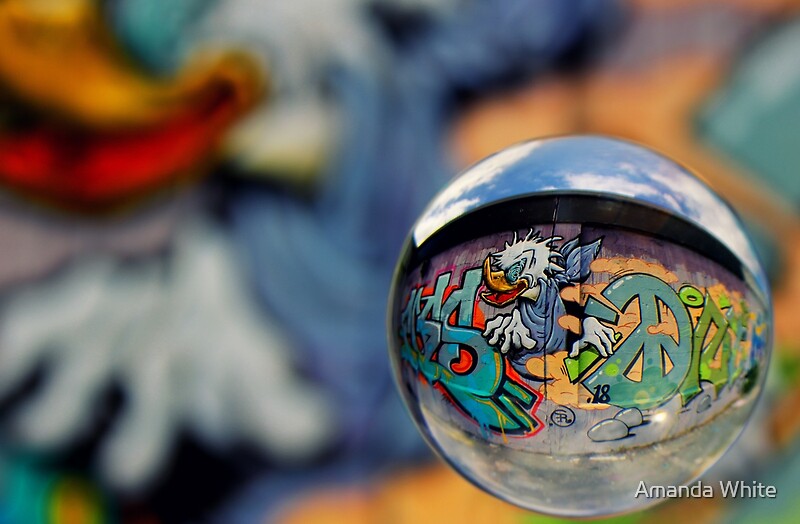 "Graffiti Ball 1" by Amanda White | Redbubble