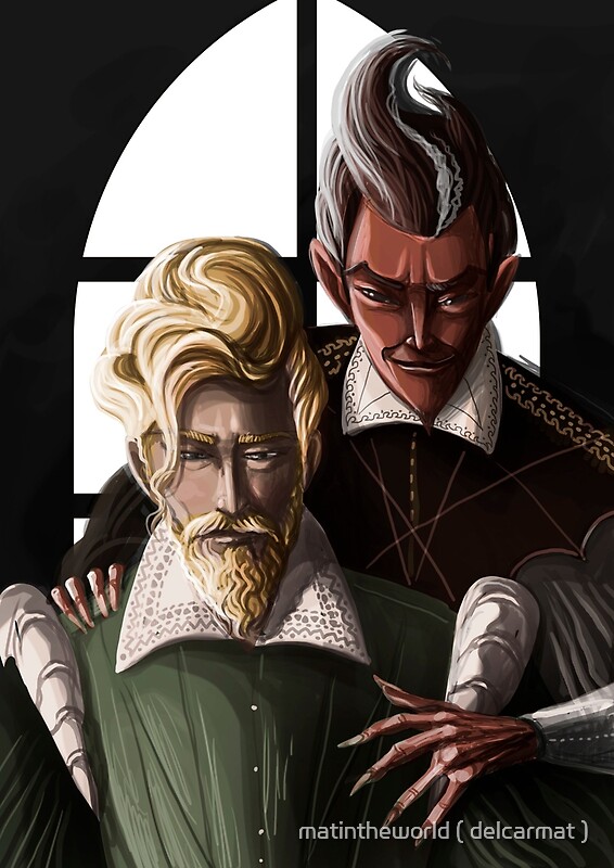 "faust and demon" by matintheworld | Redbubble