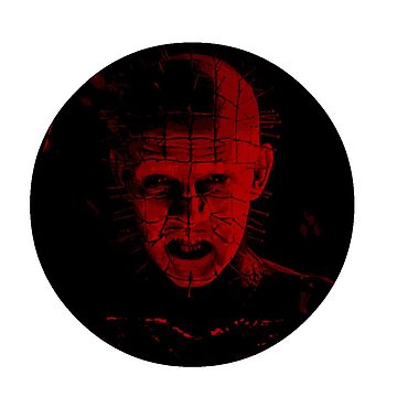 "pinhead. " Sticker for Sale by ava day | Redbubble