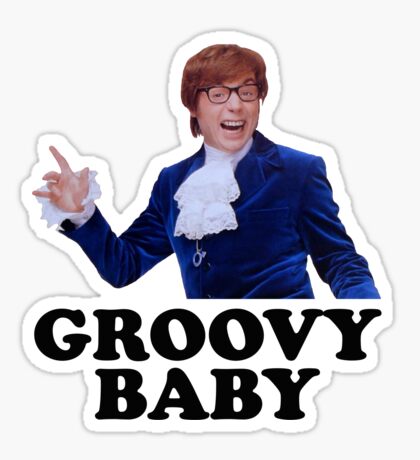Austin Powers Stickers | Redbubble