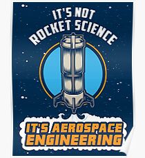Aerospace Engineering Posters | Redbubble
