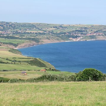 "Ravenscar coast East Yorkshire" Poster for Sale by Catherine48 | Redbubble