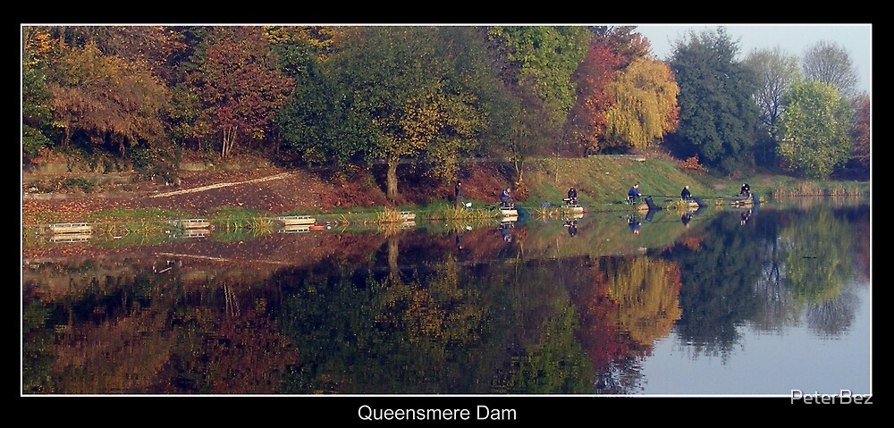 "Queensmere Dam Clifton, Manchester" by PeterBez | Redbubble