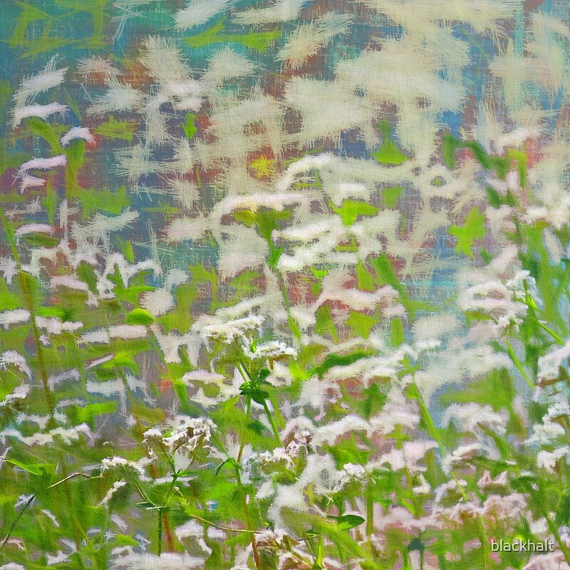 "Abstract meadow" by blackhalt | Redbubble