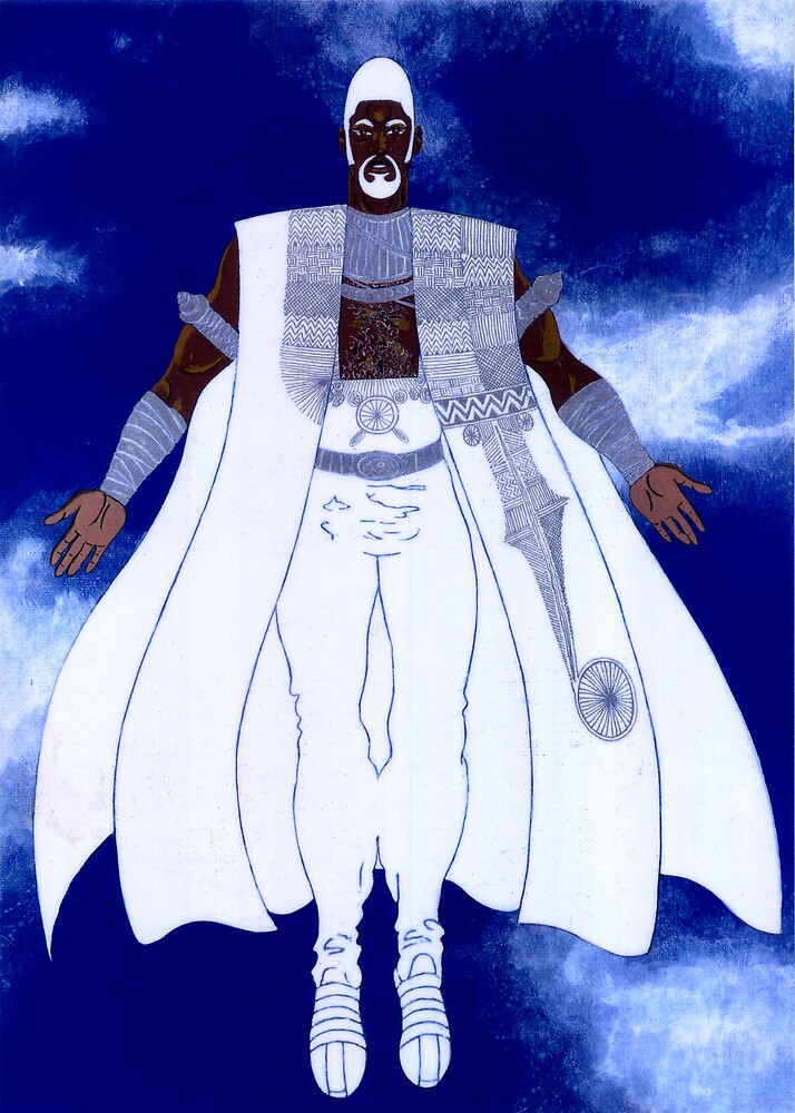 "OBATALA - Orisha of the White Cloth" by cjjuzang | Redbubble