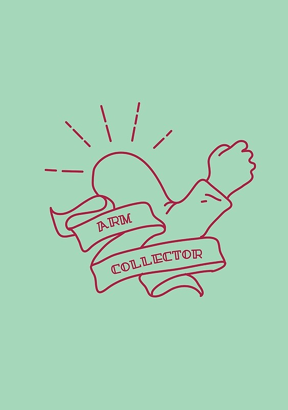 "Arm Collector" by gelatinchoke | Redbubble