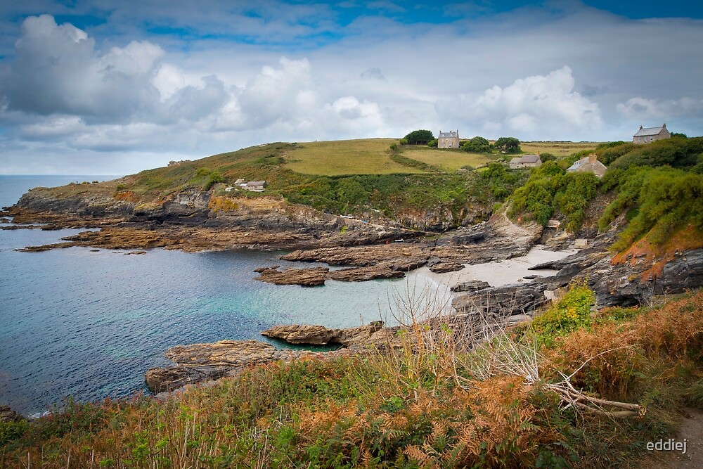 "Prussia Cove Cornwall" by eddiej | Redbubble