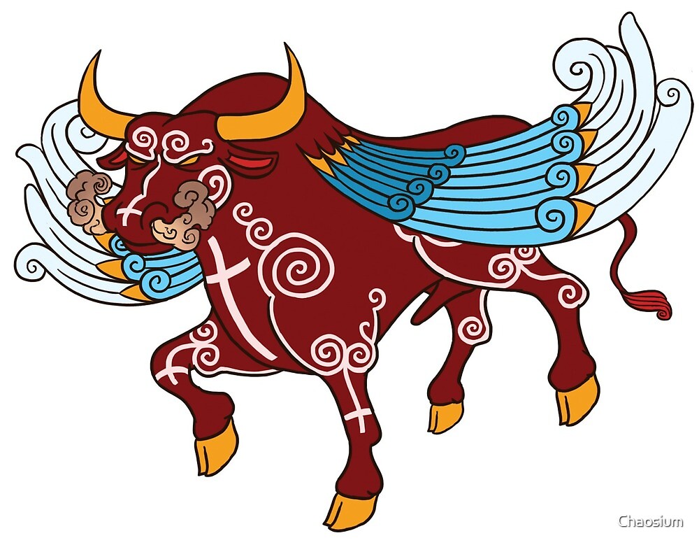"Storm Bull, The Chaos Killer by Kalin Kadiev" by Chaosium | Redbubble