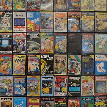 "Game Cartridges. Cambridge Museum of Computer History" Art Board Print ...