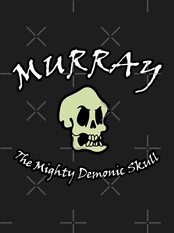 "Murray The Mighty Demonic Skull" by robotghost | Redbubble