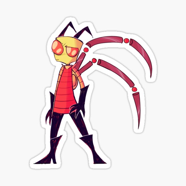 Invader Zim Stickers | Redbubble