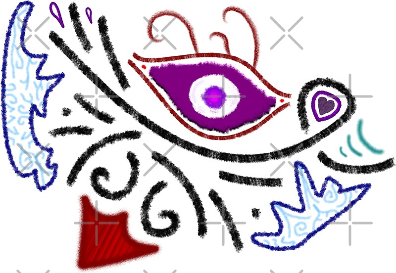 "M.I. #1 |☼| Rustic Tribal Cyclops Insignia" by Naean | Redbubble