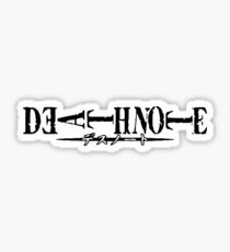Deathnote Stickers | Redbubble