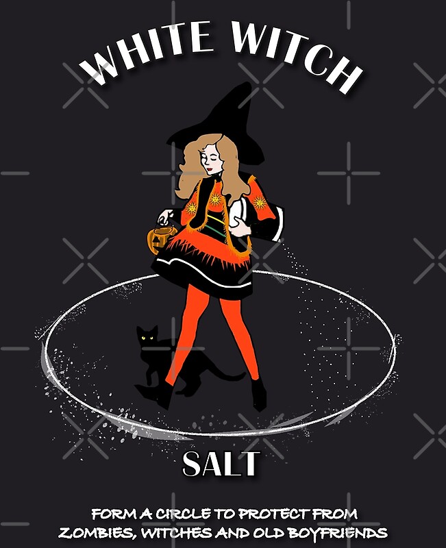 "Clever Little White Witch" by tmiranda85 | Redbubble
