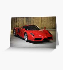 Ferrari Greeting Cards | Redbubble