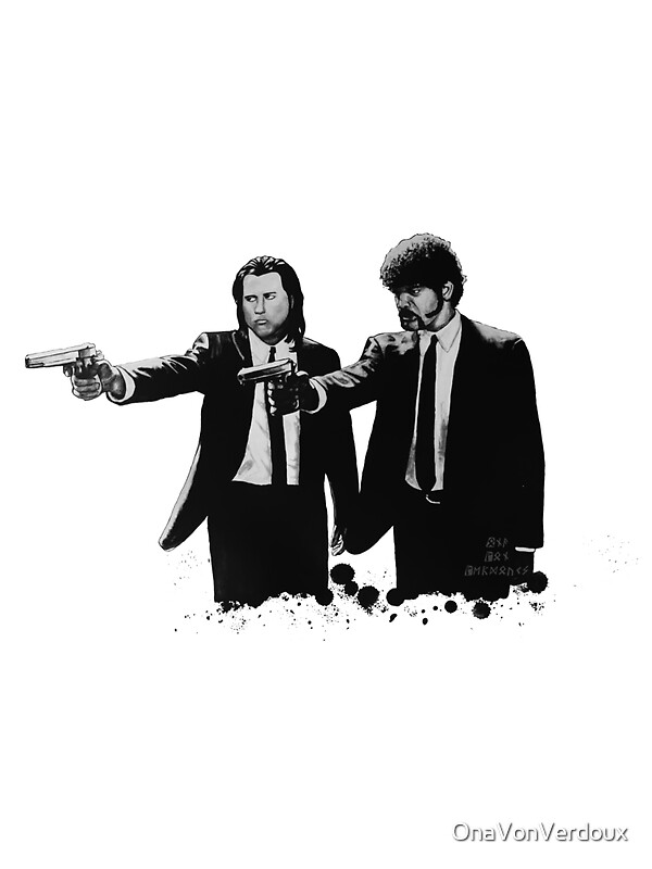 "Pulp Fiction" Stickers by OnaVonVerdoux | Redbubble