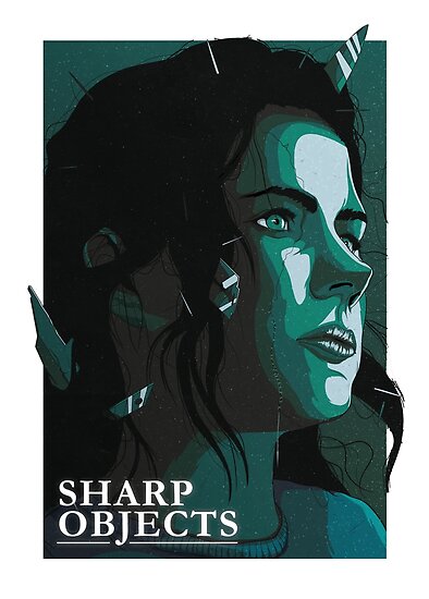 "Sharp Objects" Poster by chewableshell | Redbubble