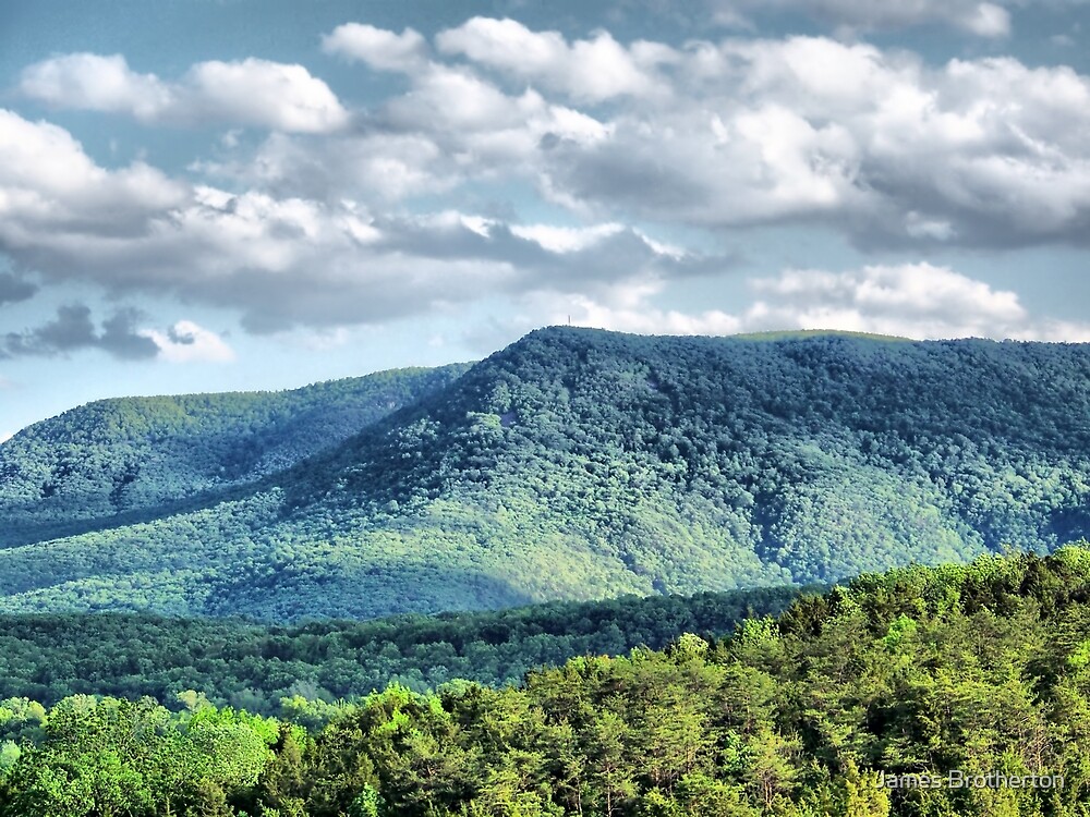 "Signal Knob Of The Massanutten Mountain Range" by James Brotherton ...