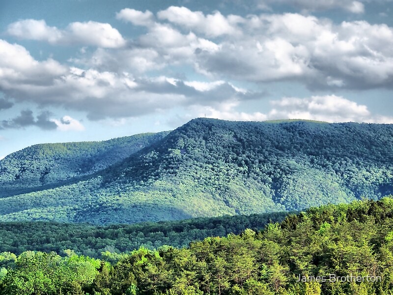 "Signal Knob Of The Massanutten Mountain Range" by James Brotherton ...