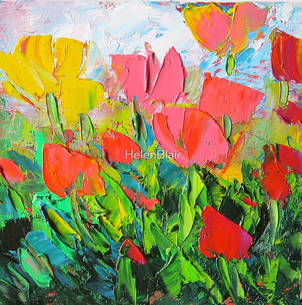 "Tulips" by HelenBlair | Redbubble