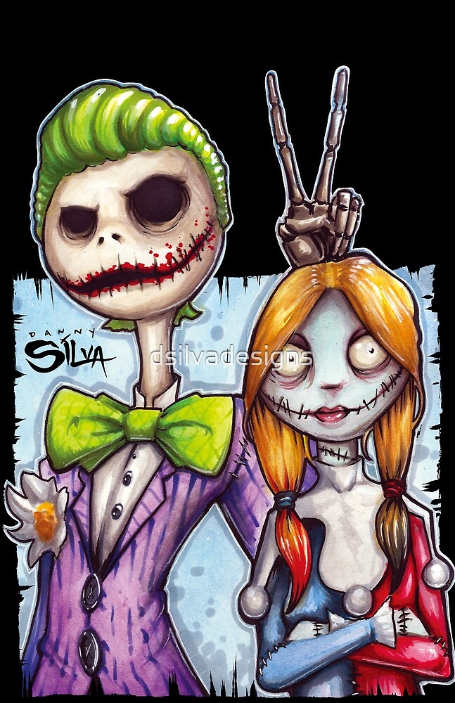 "Nightmare Before Christmas Mashup" by dsilvadesigns | Redbubble