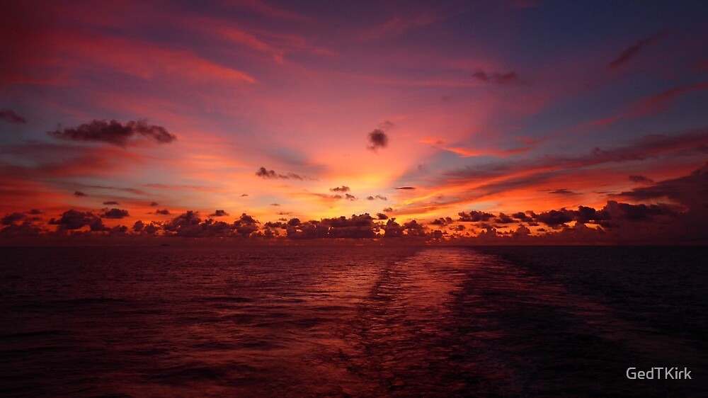 "Bright Sunset" by GedTKirk | Redbubble