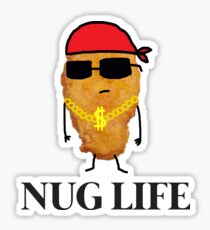 Cool Chicken Nugget Stickers | Redbubble