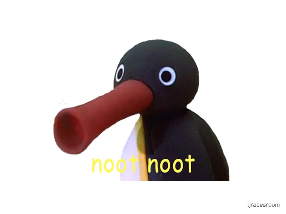"pingu: noot noot" by gracesroom | Redbubble