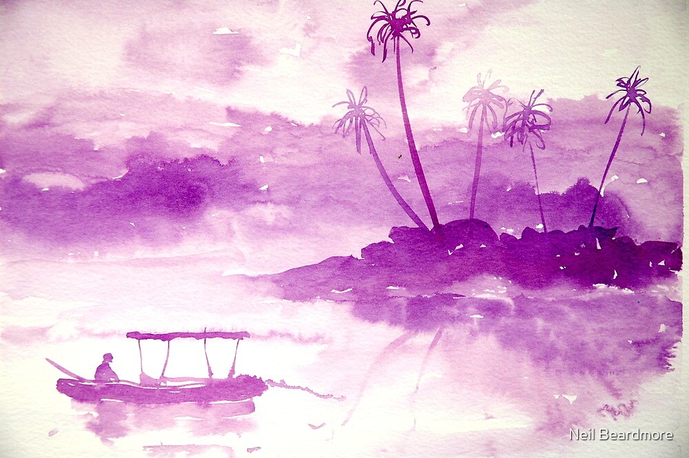 "Purple Goa" by Neil Beardmore | Redbubble