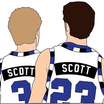 "Scott Brothers Graphic One Tree Hill" Sticker for Sale by arielhills ...